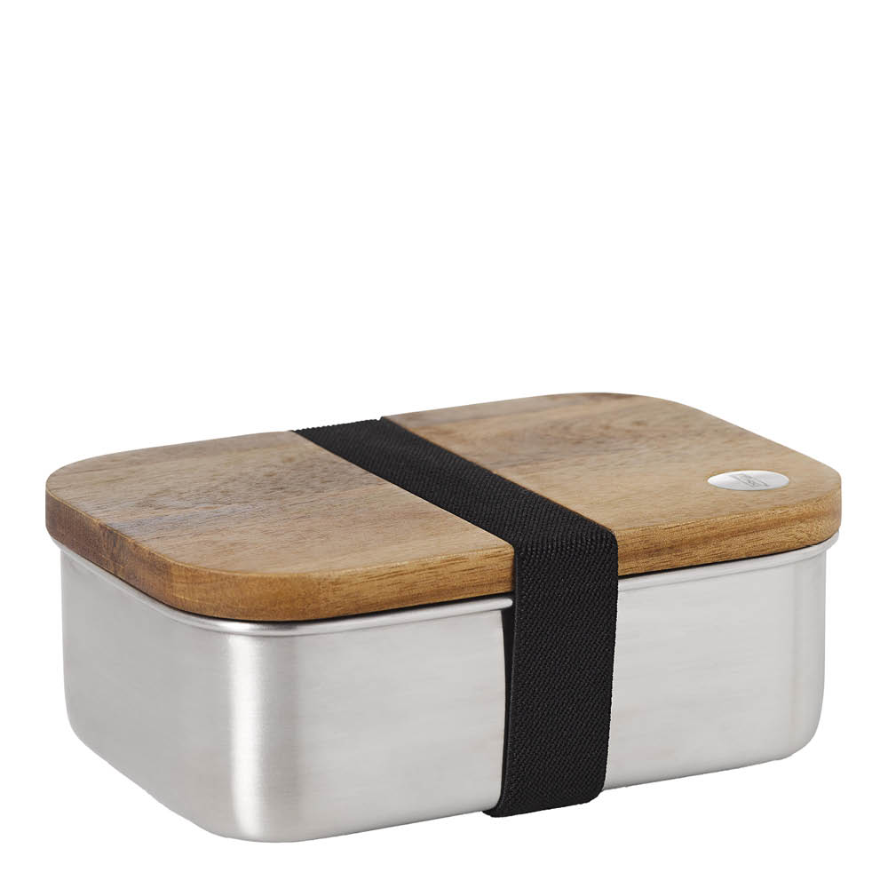 AdHoc Cotto matboks børstet stål natur - Cervera