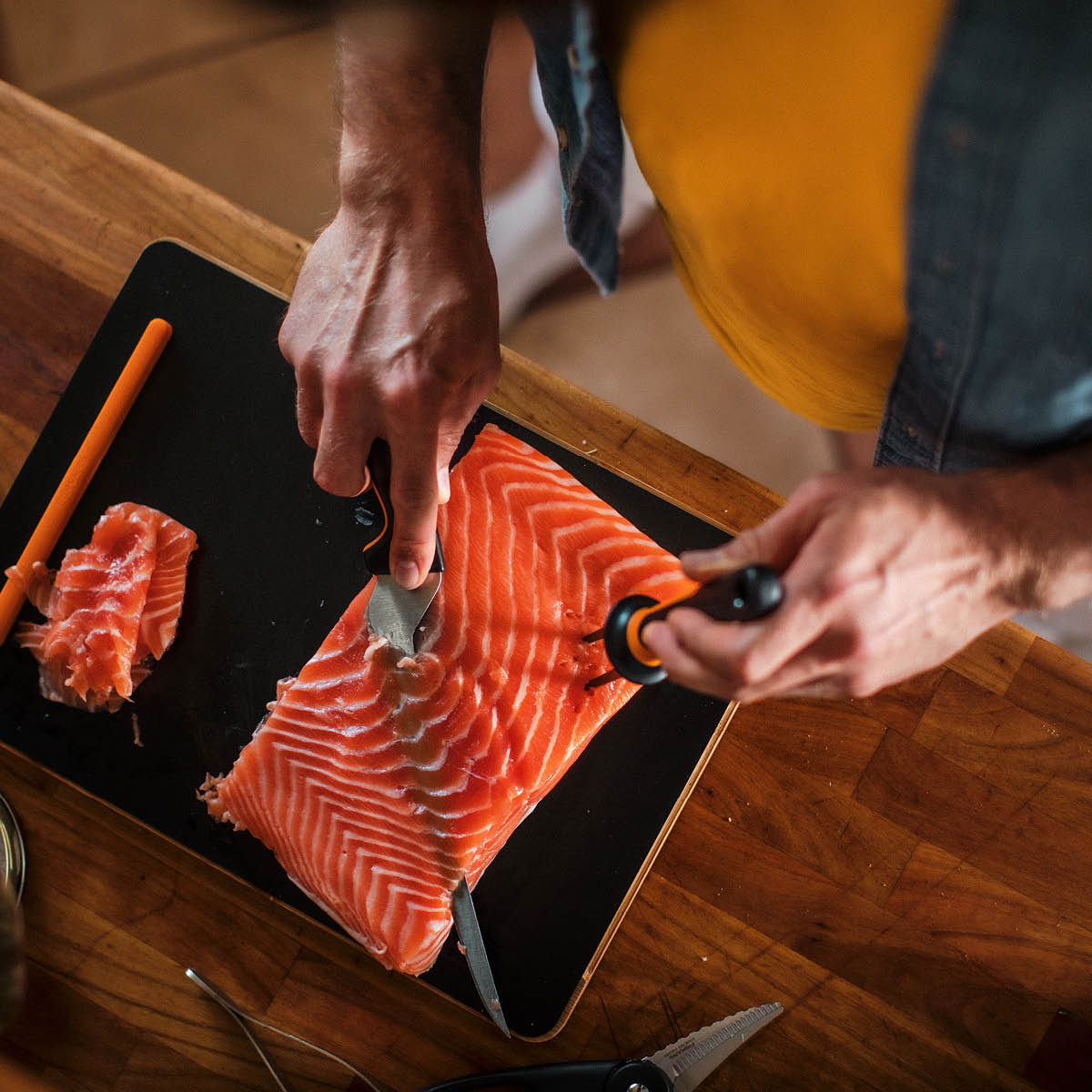 Fiskars Functional Form filetkniv 41 cm svart/rustfritt stål - Cervera