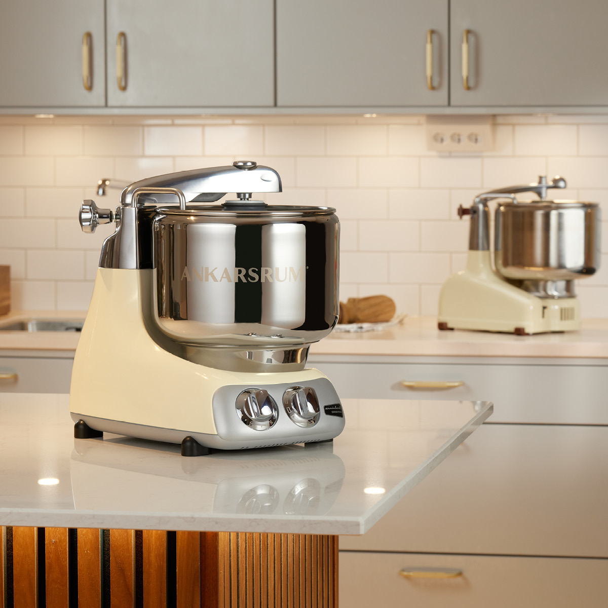 Ankarsrum Assistent Original Köksmaskin Creme Light - Cervera
