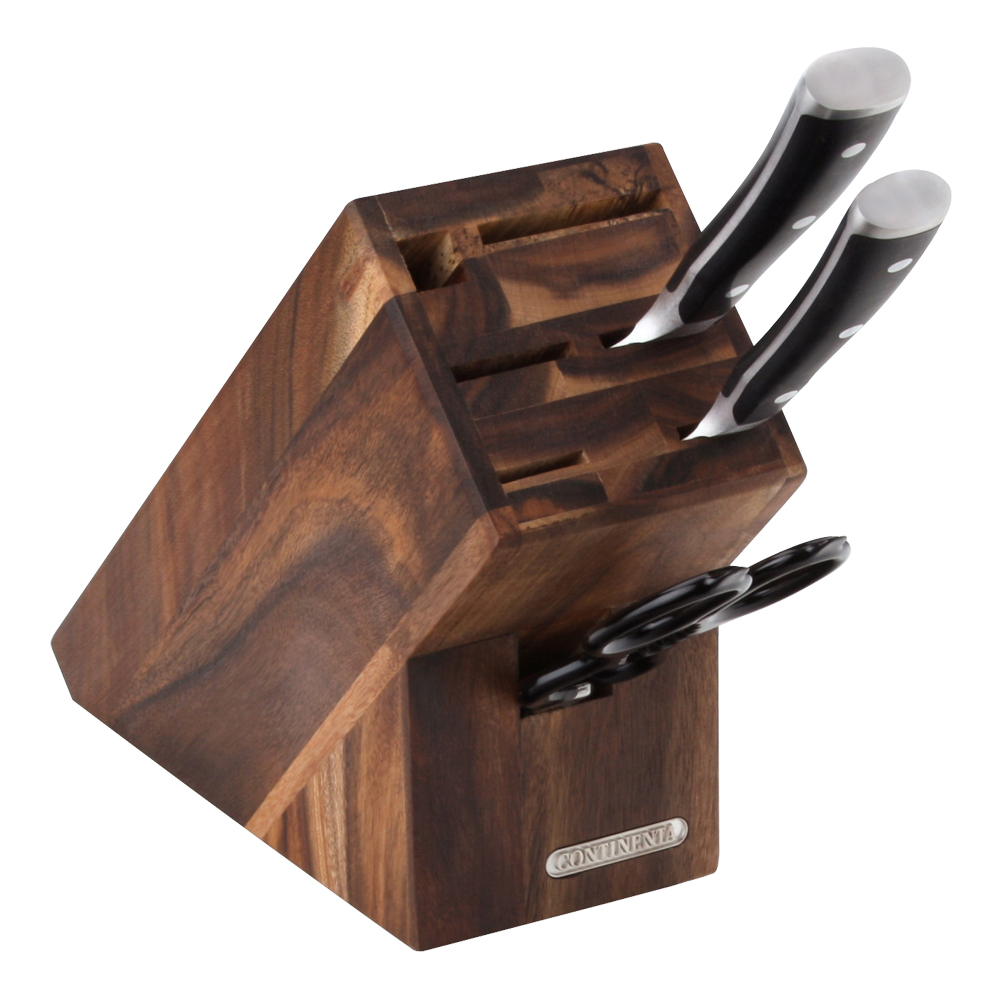 Continenta Knivblock Akacia 7 fack - Cervera