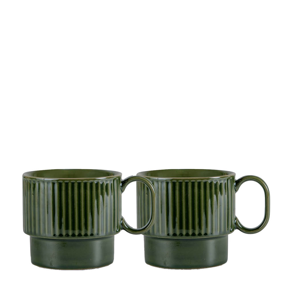 Sagaform Coffee & More Temugg 50 cl 2-pack Grön - Cervera