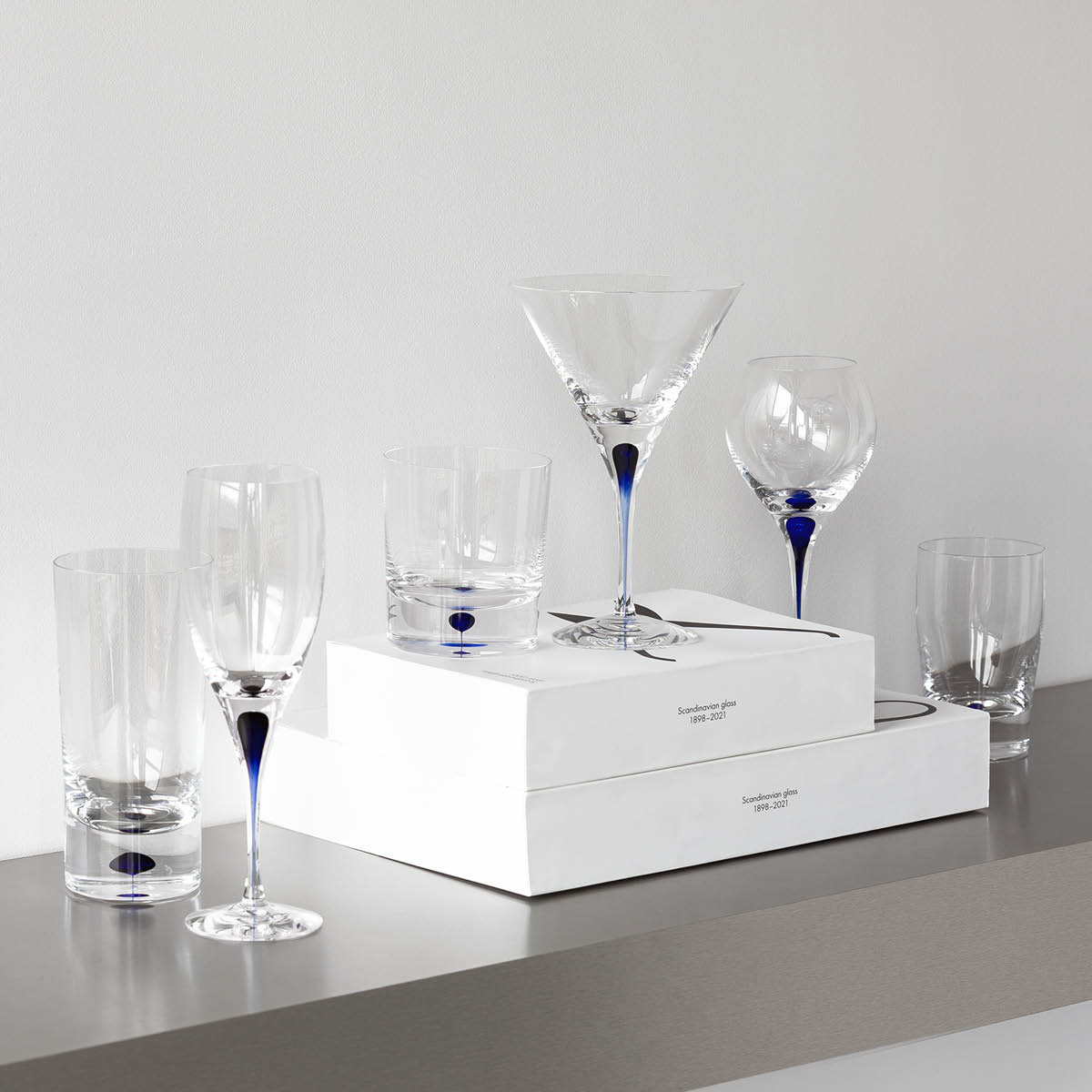 Orrefors Intermezzo Blå Tumbler 25 cl - Cervera