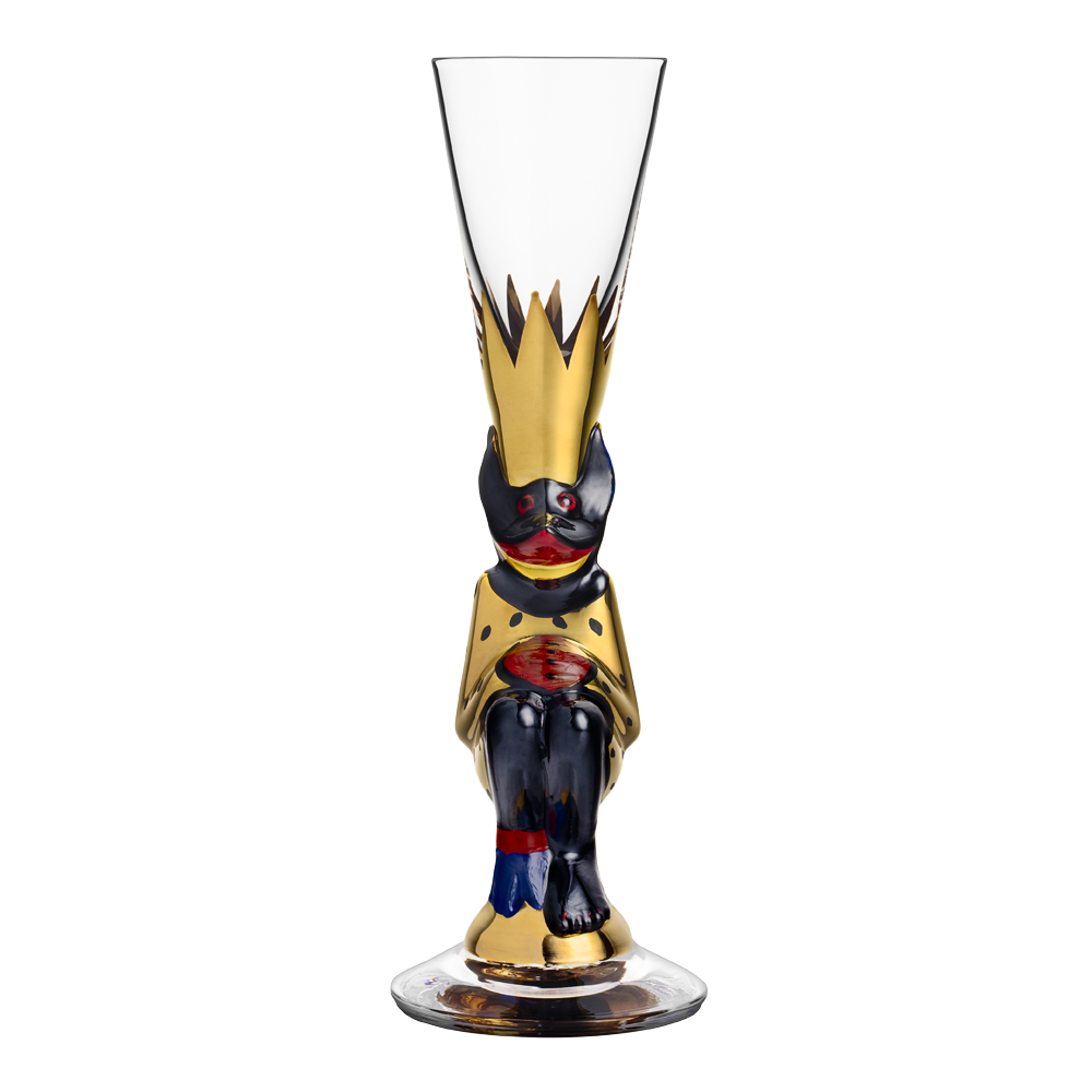 Orrefors The Sparkling Devil Champagneglas 19 cl Grön - Cervera