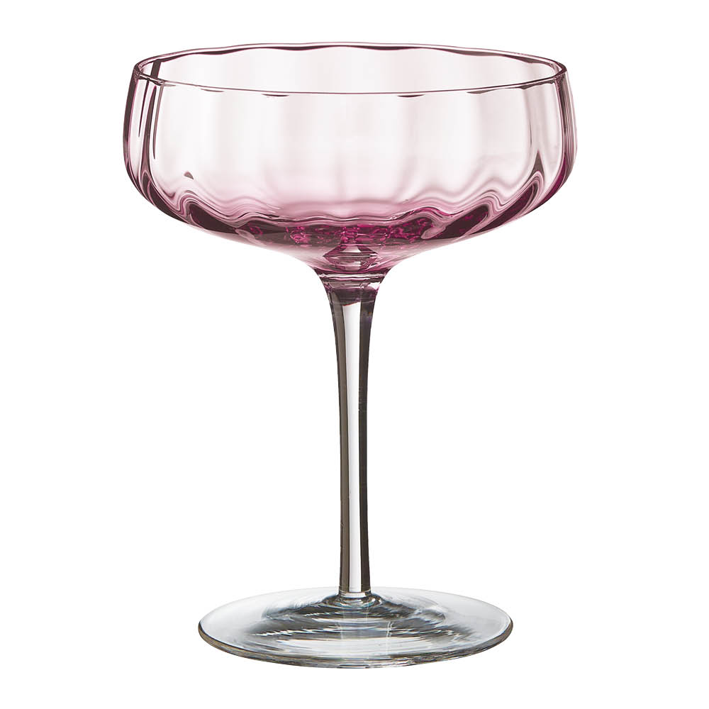 Aida Søholm Sonja Champagne/cocktail glas 30 cl Soft pink - Cervera