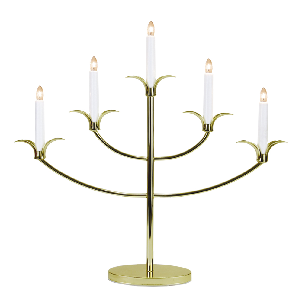 Star Trading Tilipi Adventsljusstake 5 ljus Mässing - Cervera