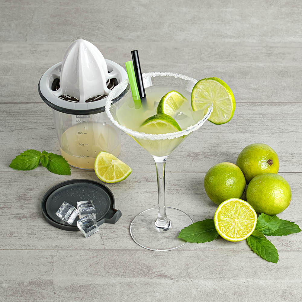 Lurch Sitruspuristin säiliöllä 400 ml Valkoinen/Harmaa - Cervera