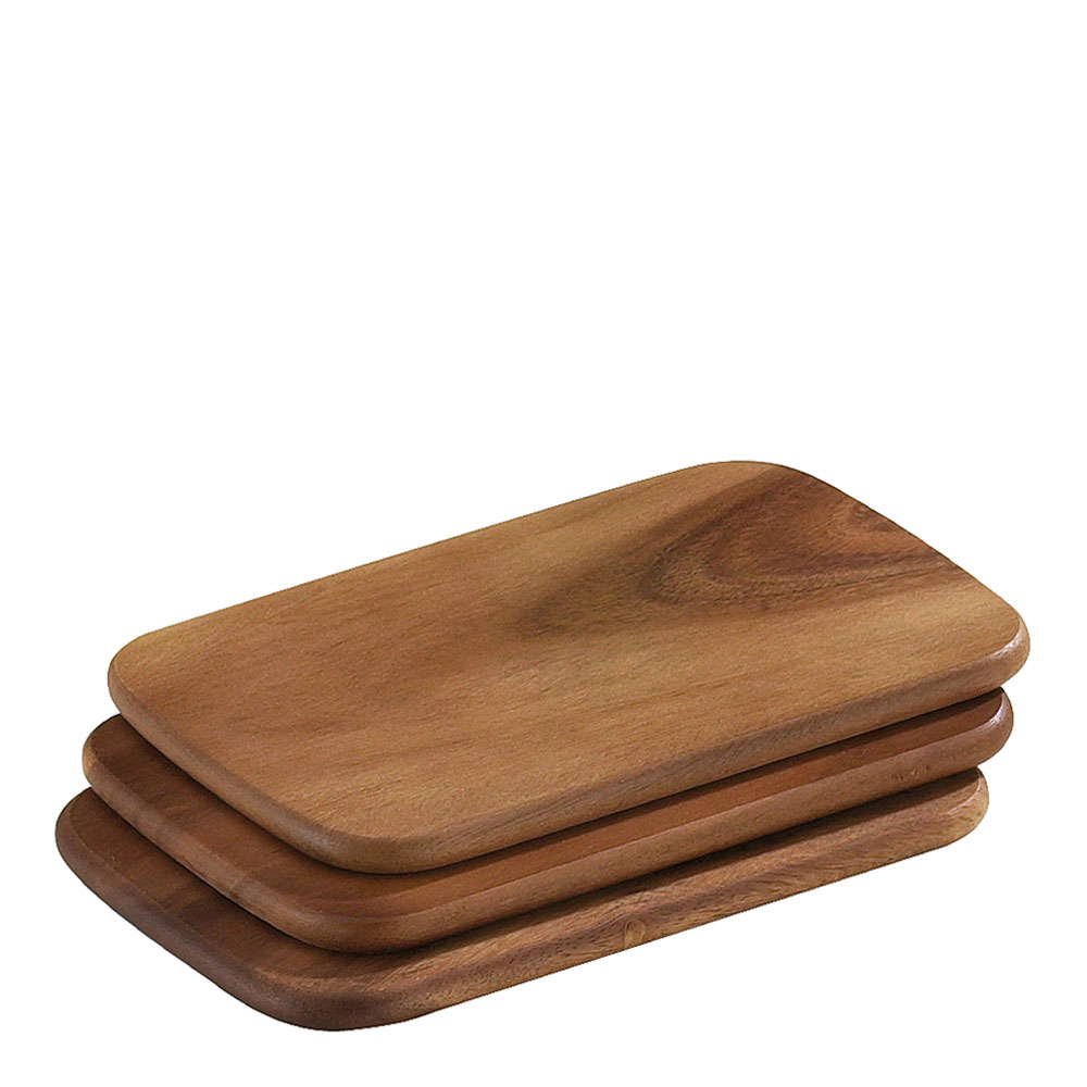 Träbrickor - Köp stora brickor i trä med handtag - Cervera