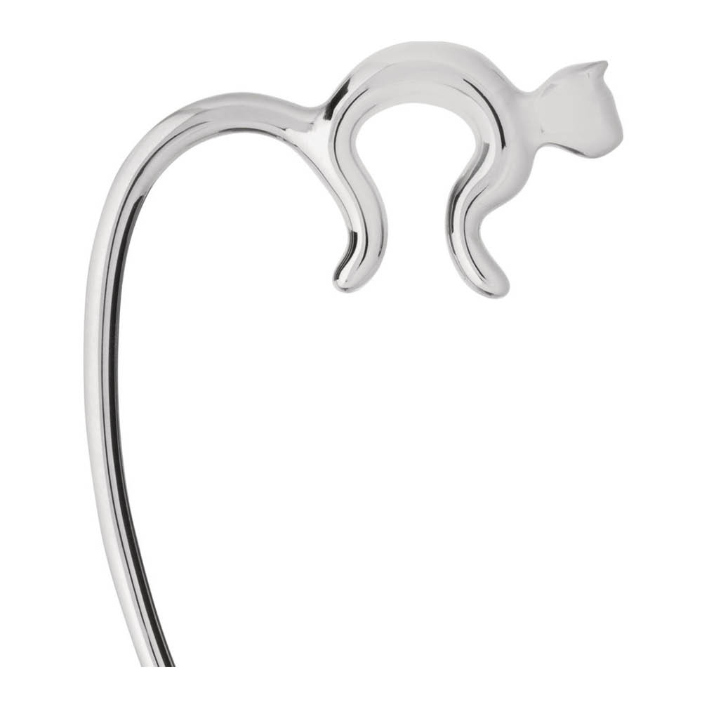 Alessi Minou väskhängare katt 10,6 cm blankt stål - Cervera