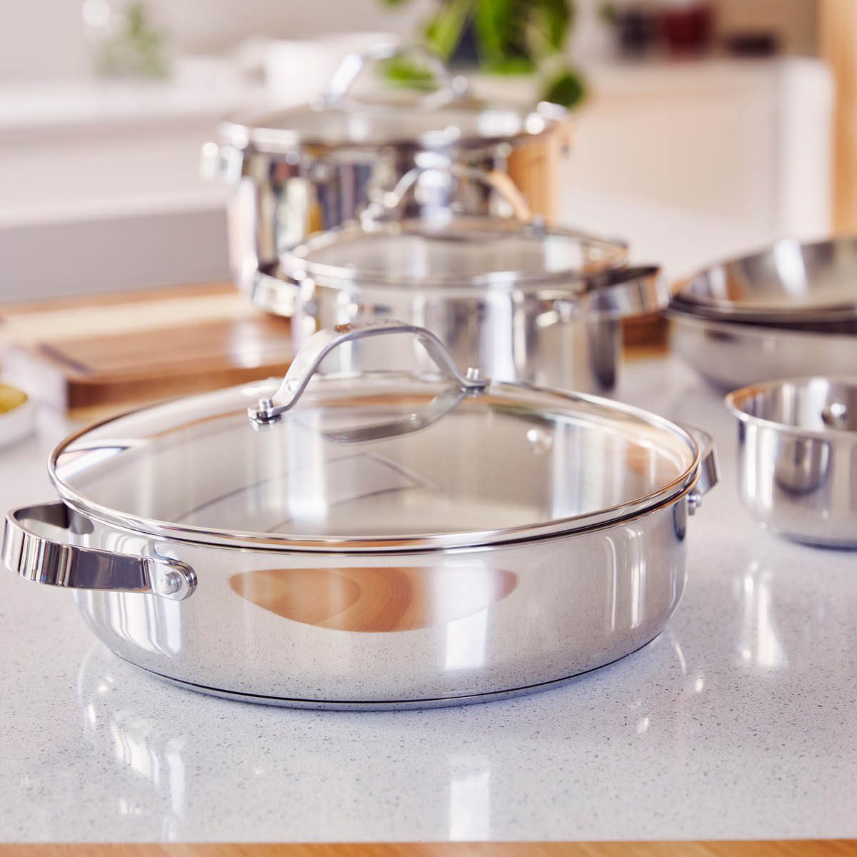 Beka Cicla traktörgryta med lock 5,1 L 28 cm stål - Cervera