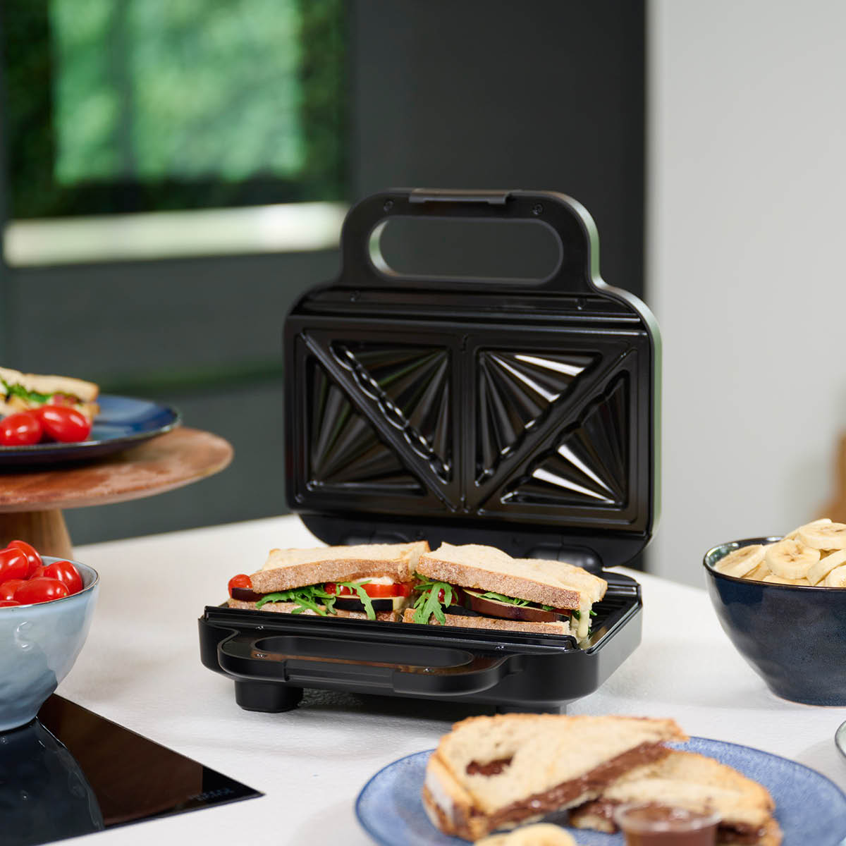 PRINCESS Voileipägrilli 127007 27x26 cm musta - Cervera