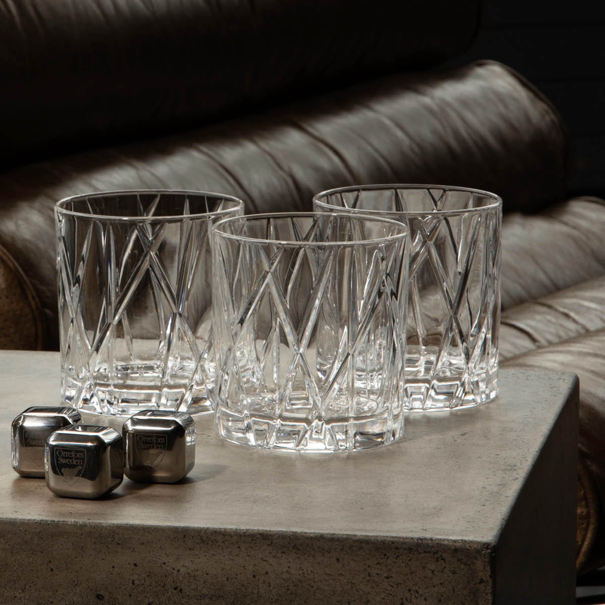 Orrefors City Old Fashioned 25 cl 4-pack - Cervera