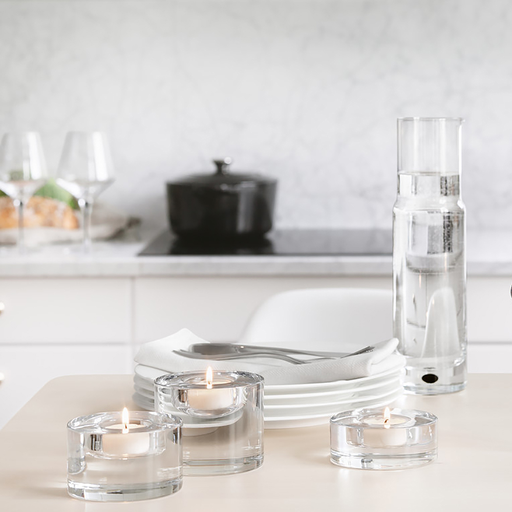 Orrefors Puck Ljuslykta 9,7x5,7 cm Klar - Cervera