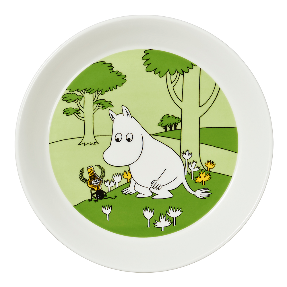 Moomin Arabia Mumintallrik 19 cm Mumintrollet - Cervera